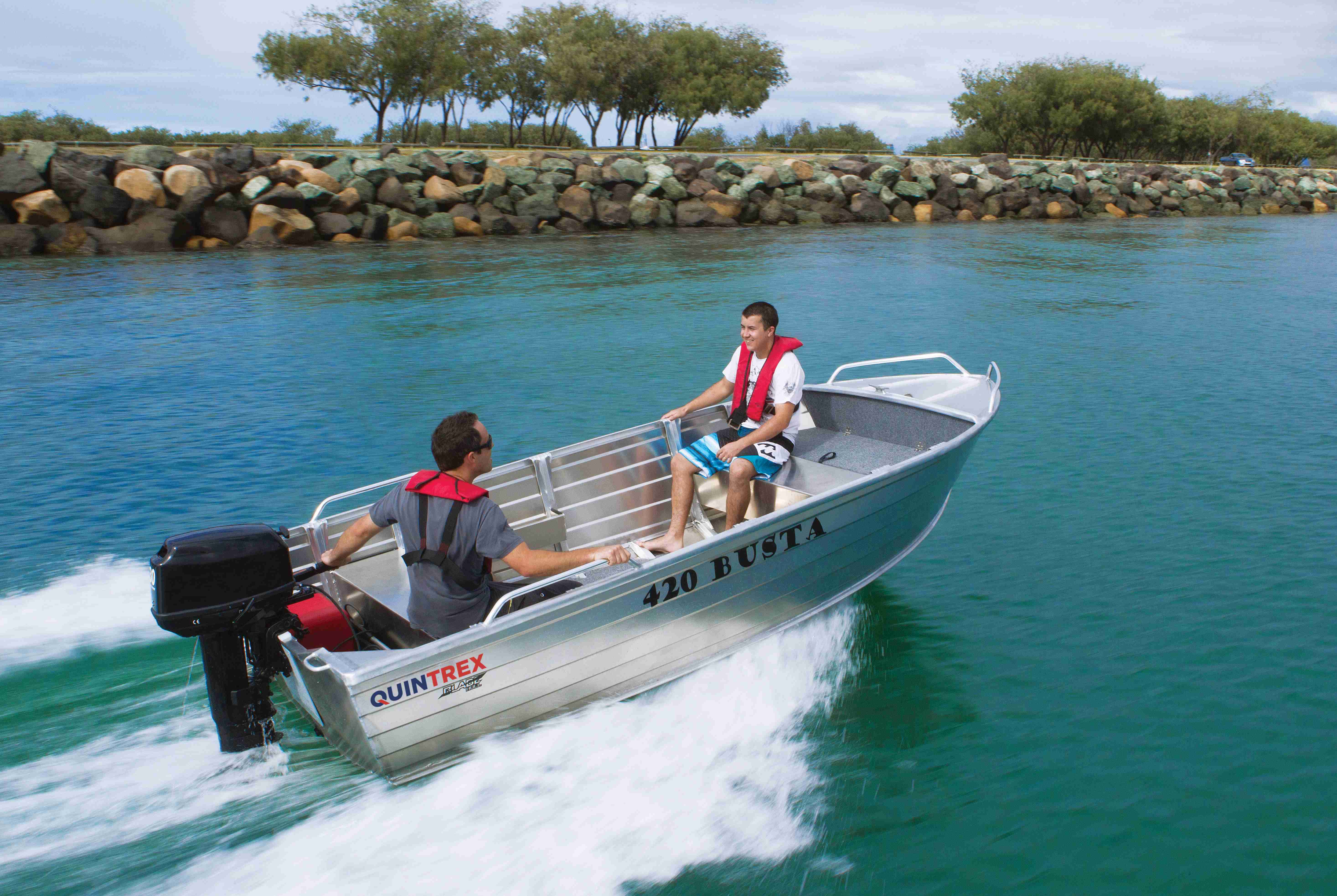 Quintrex 440 Busta - Aluminium Boat Range